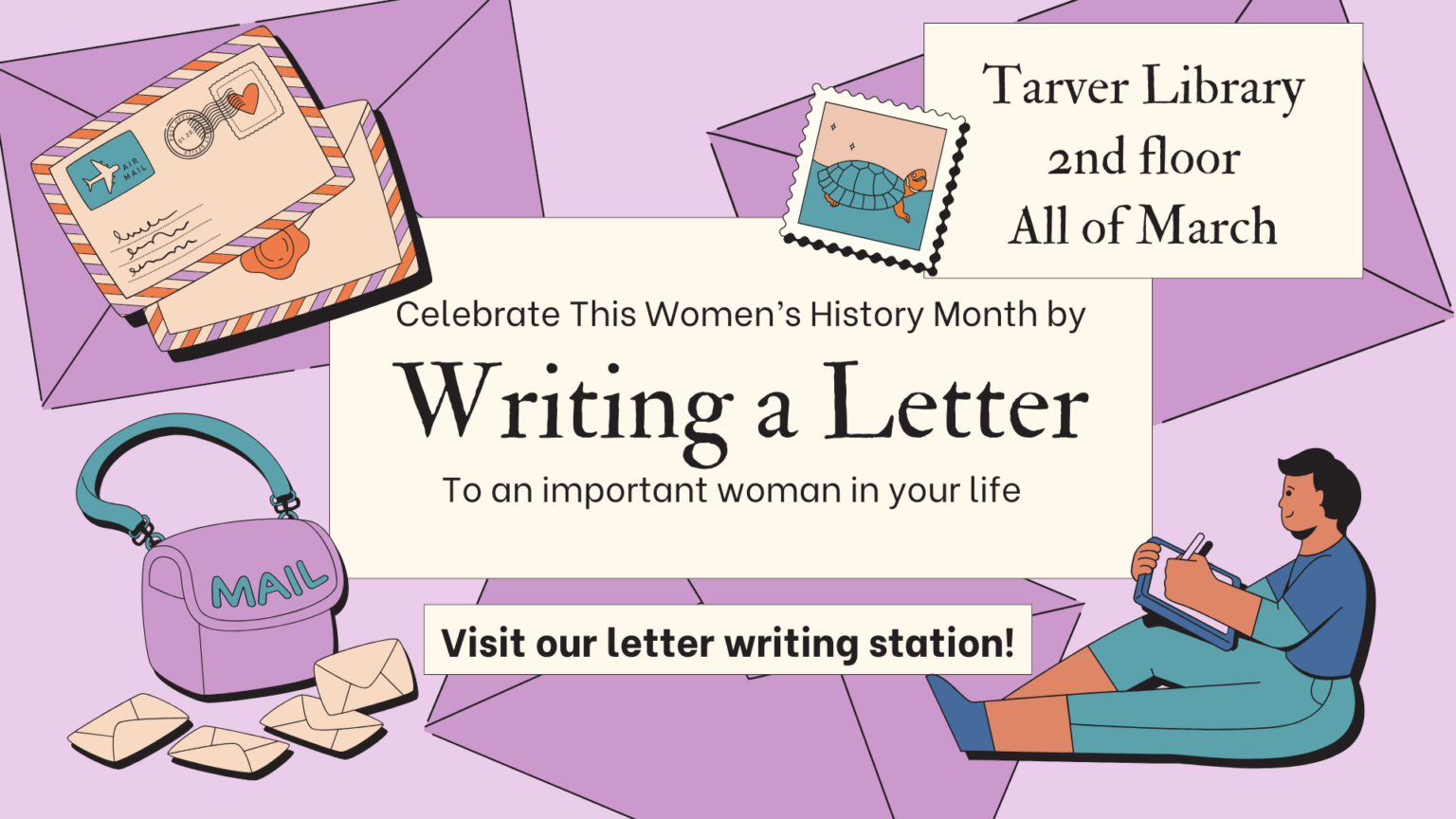 Women’s History Month Letter Writing Station 2025 – Mercer University ...